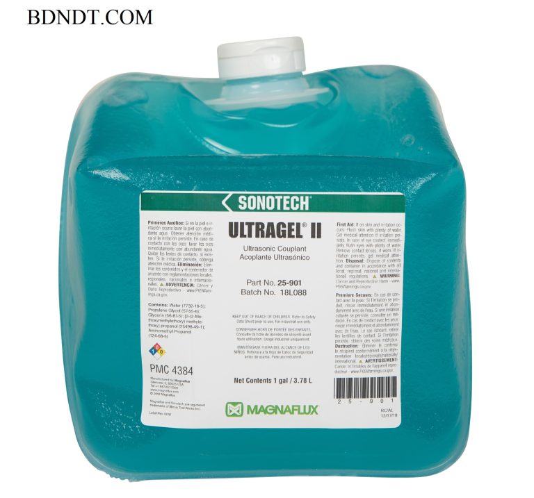 Magnaflux Sonotech Ultragel II High Performance Ultrasonic Couplant Gel ...